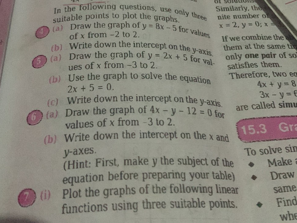 In the following questions, use only three | StudyX