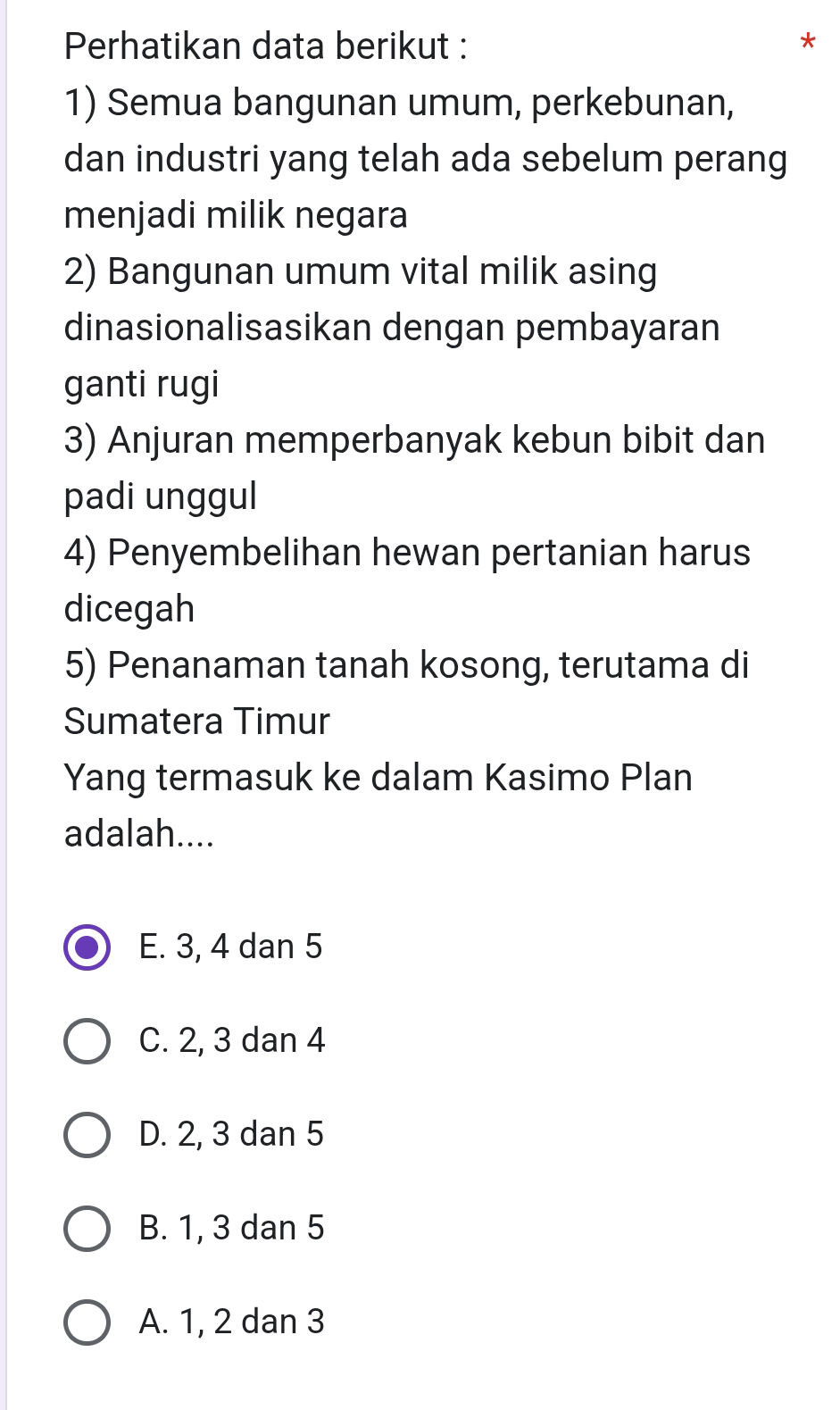 Perhatikan data berikut : 1) Semua bangunan | StudyX