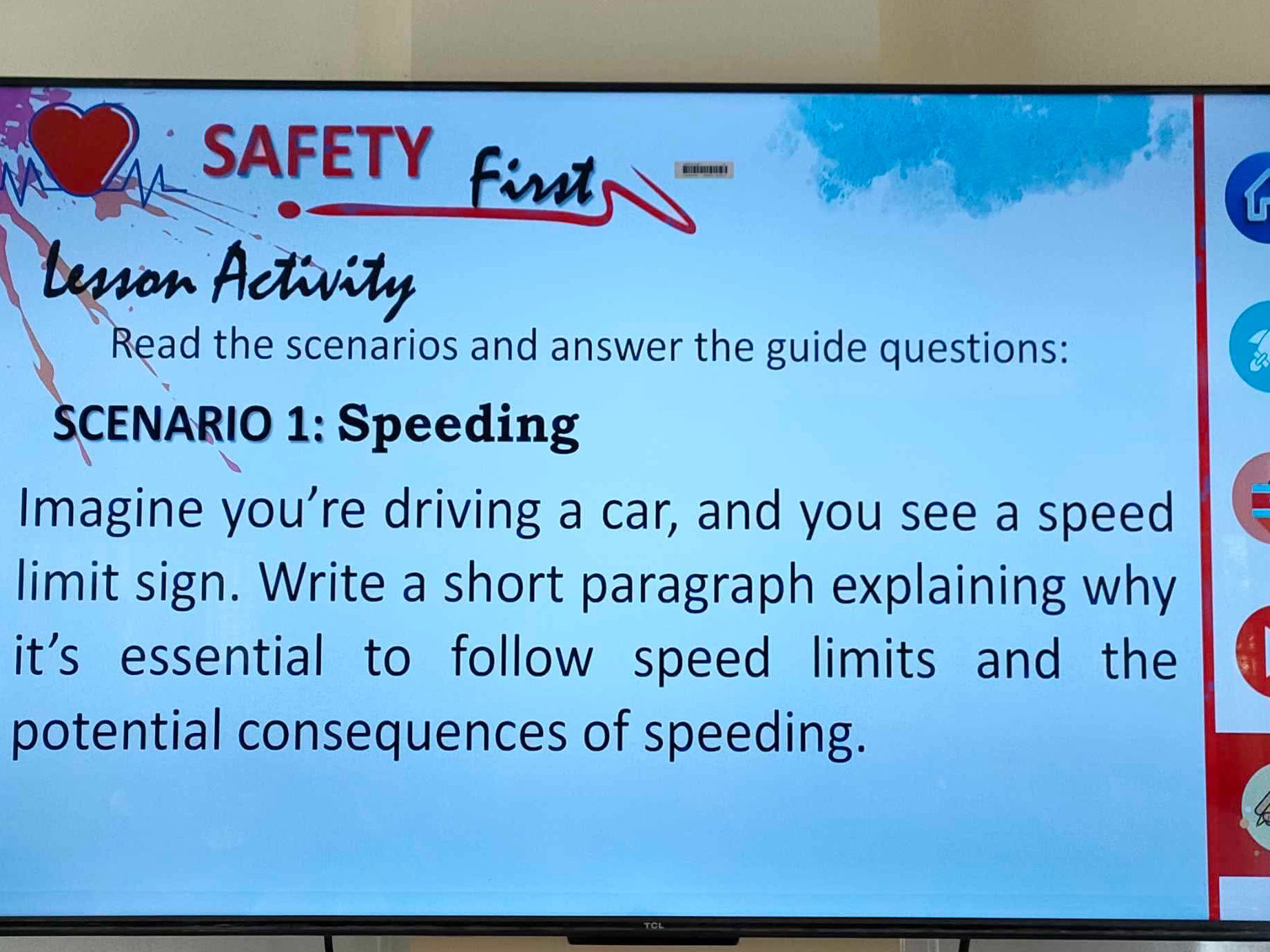 Read the scenarios and answer the guide | StudyX