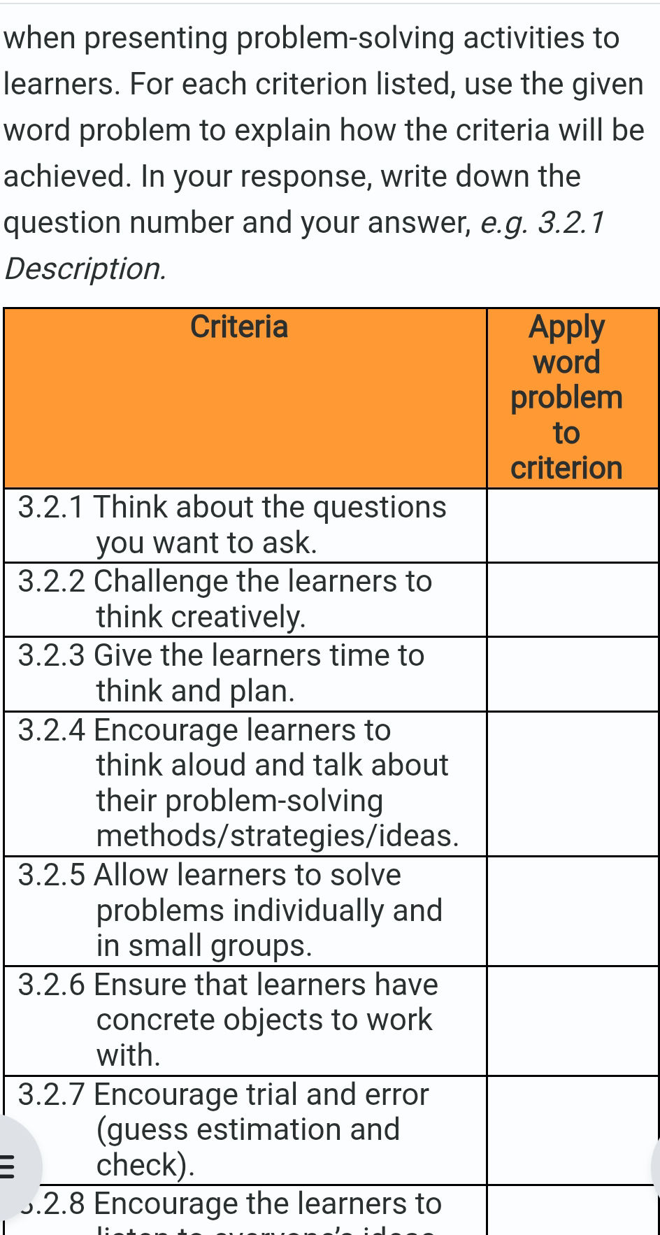 when presenting problem-solving activities | StudyX