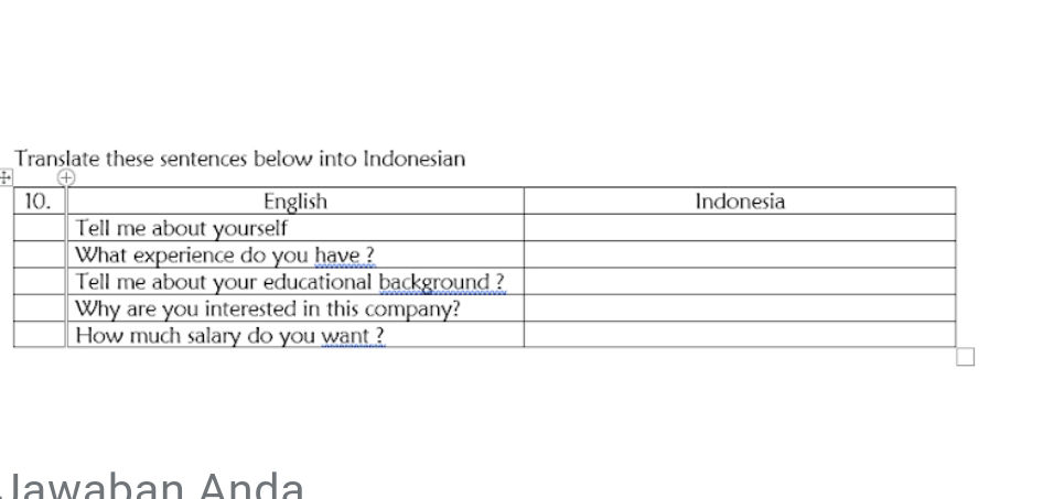Translate these sentences below into | StudyX