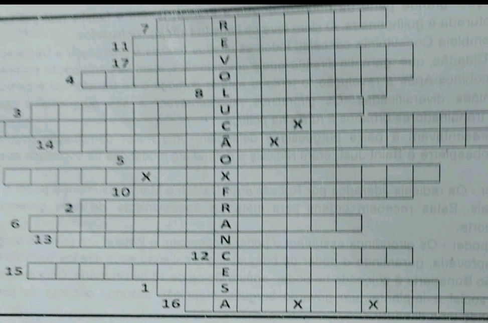This is a crossword puzzle. The clues and | StudyX