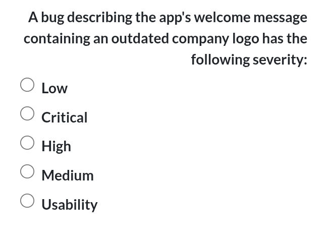A bug describing the app's welcome message | StudyX