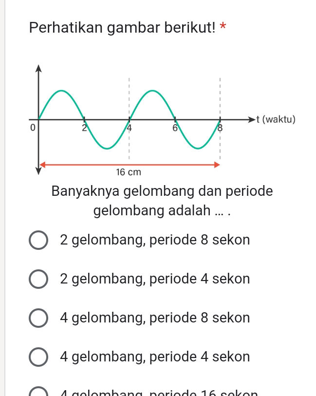 Perhatikan gambar berikut! * ![Wave | StudyX