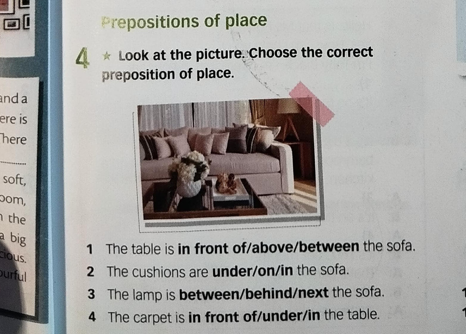 Look at the picture. Choose the correct | StudyX