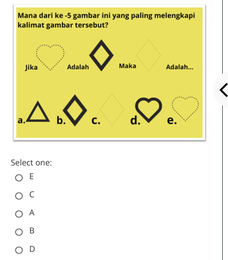 Mana dari ke -5 gambar ini yang paling | StudyX