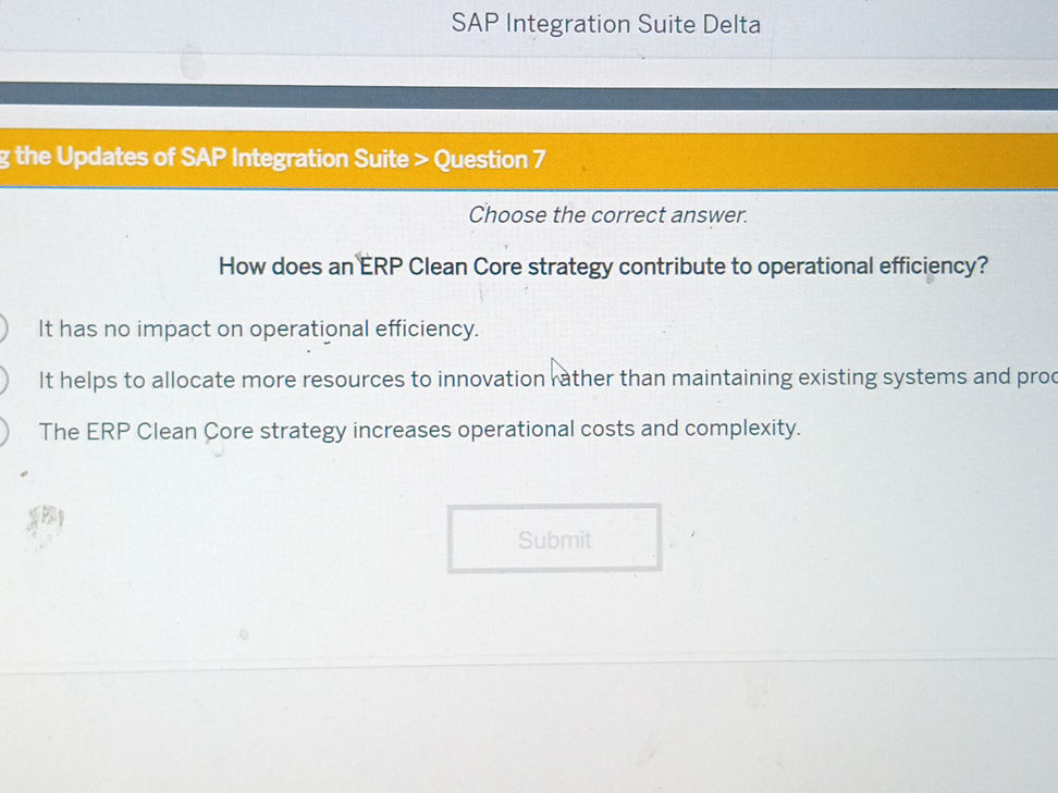 How does an ERP Clean Core strategy
