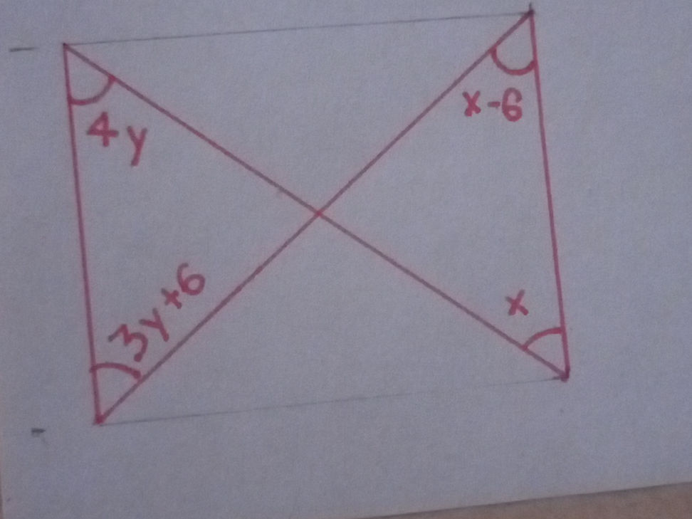 The image shows a quadrilateral with | StudyX
