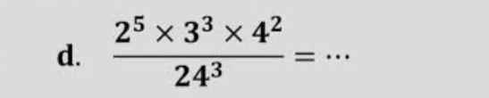 Simplify the expression: (2^5 * 3^3 * 4^2) / | StudyX