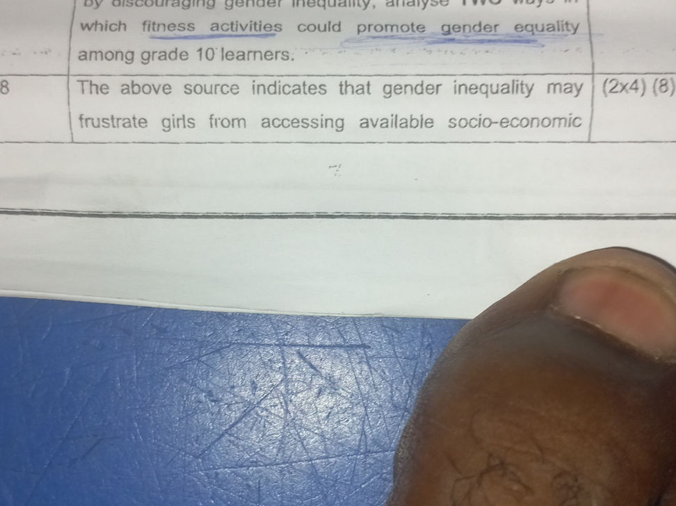 which fitness activities could promote | StudyX