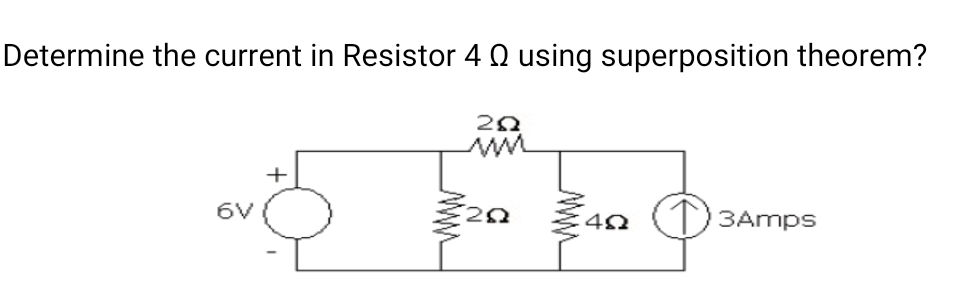 Determine the current in Resistor 4 $ $ | StudyX