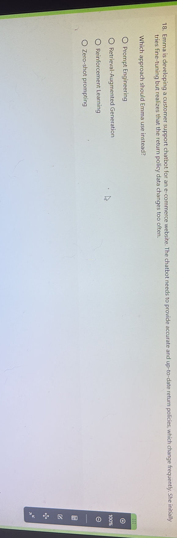 18. Emma is developing a customer support | StudyX