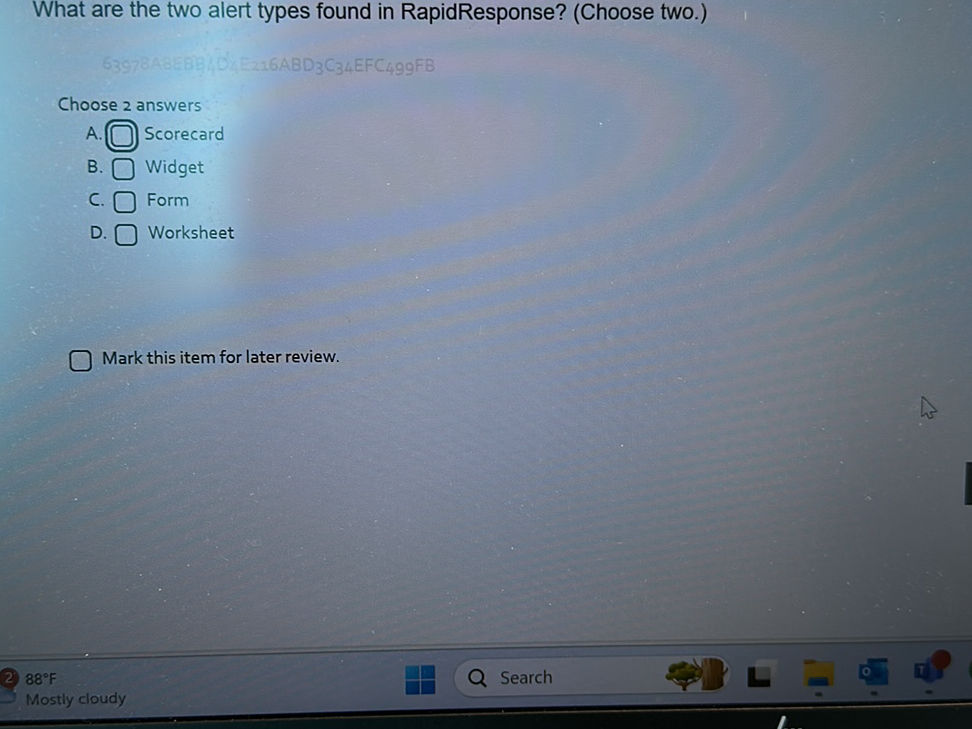 What are the two alert types found in