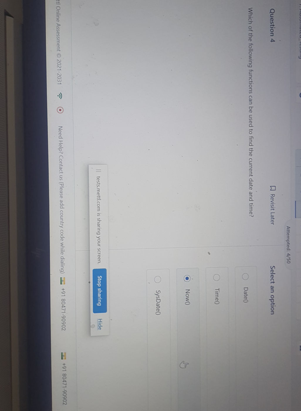 Question 4 Which of the following functions | StudyX