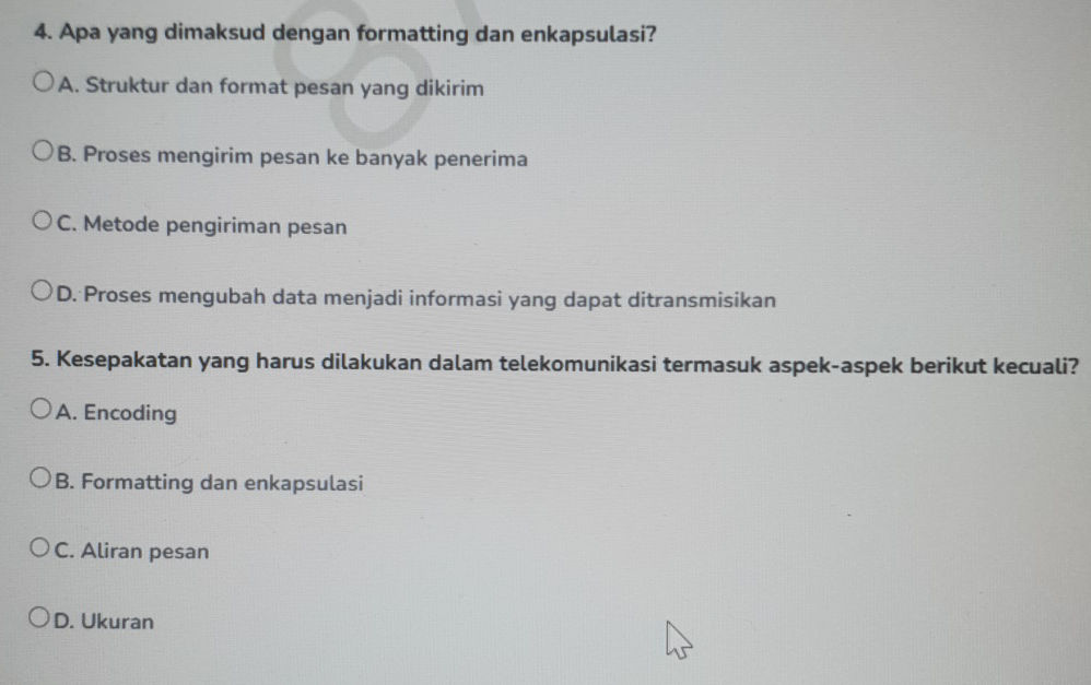 4. Apa yang dimaksud dengan formatting dan | StudyX