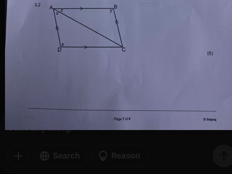 A quadrilateral is shown with angles | StudyX