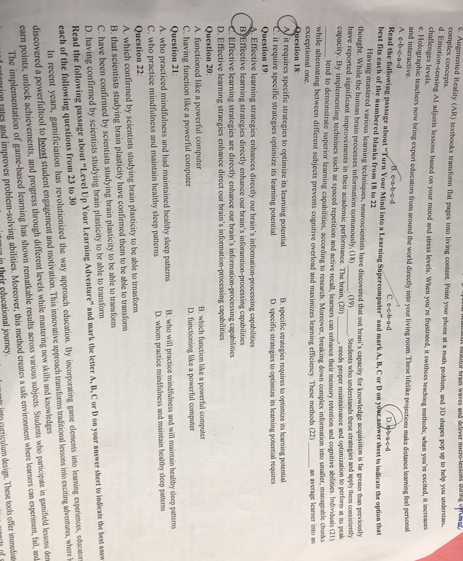 Read the following passage about "Turn Your | StudyX