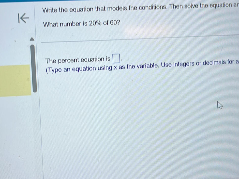 Write the equation that models the | StudyX