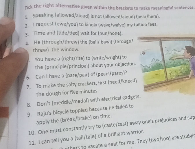 Tick the right alternative given within the | StudyX