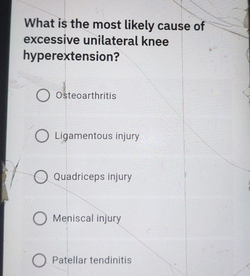 What is the most likely cause of excessive | StudyX