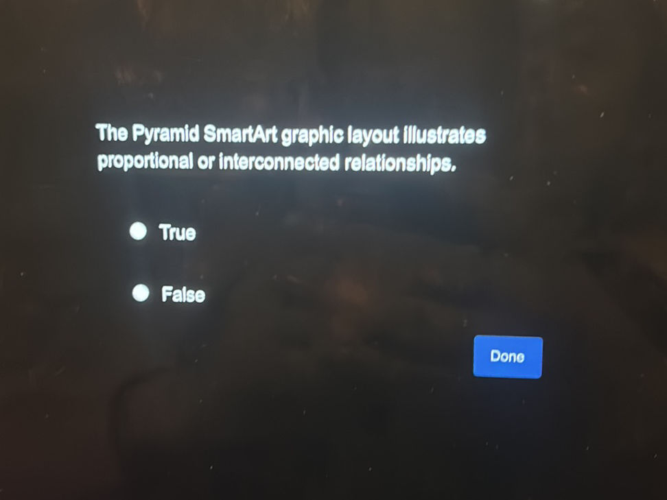 The Pyramid SmartArt graphic layout | StudyX