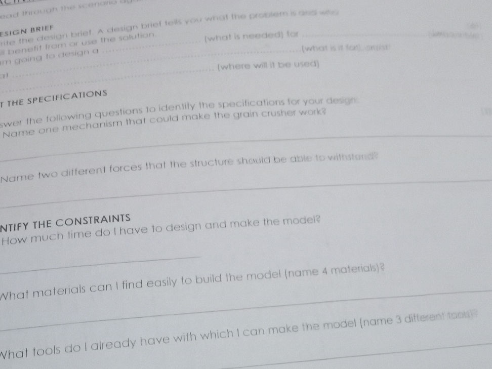 Answer the following questions to identify | StudyX