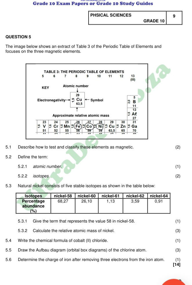 QUESTION 5 The image below shows an extract | StudyX