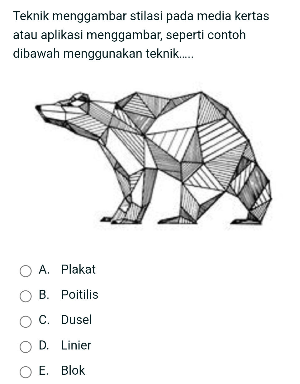 Teknik menggambar stilasi pada media kertas | StudyX