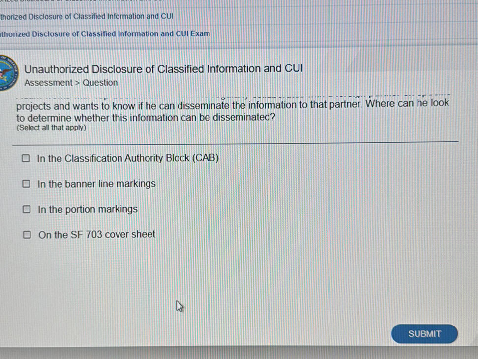 projects and wants to know if he can