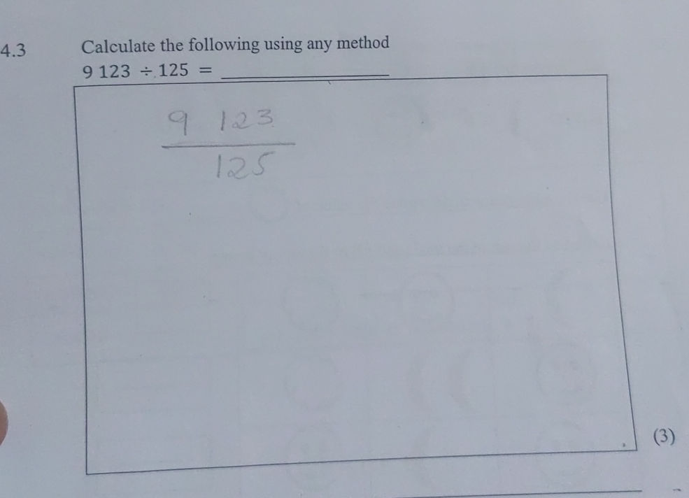 Calculate the following using any method | StudyX