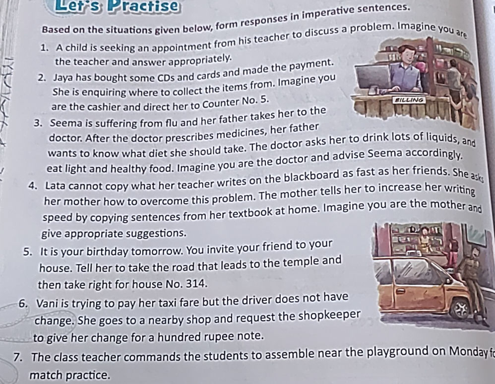 Based on the situations given below, form | StudyX