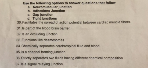 Use the following options to answer | StudyX