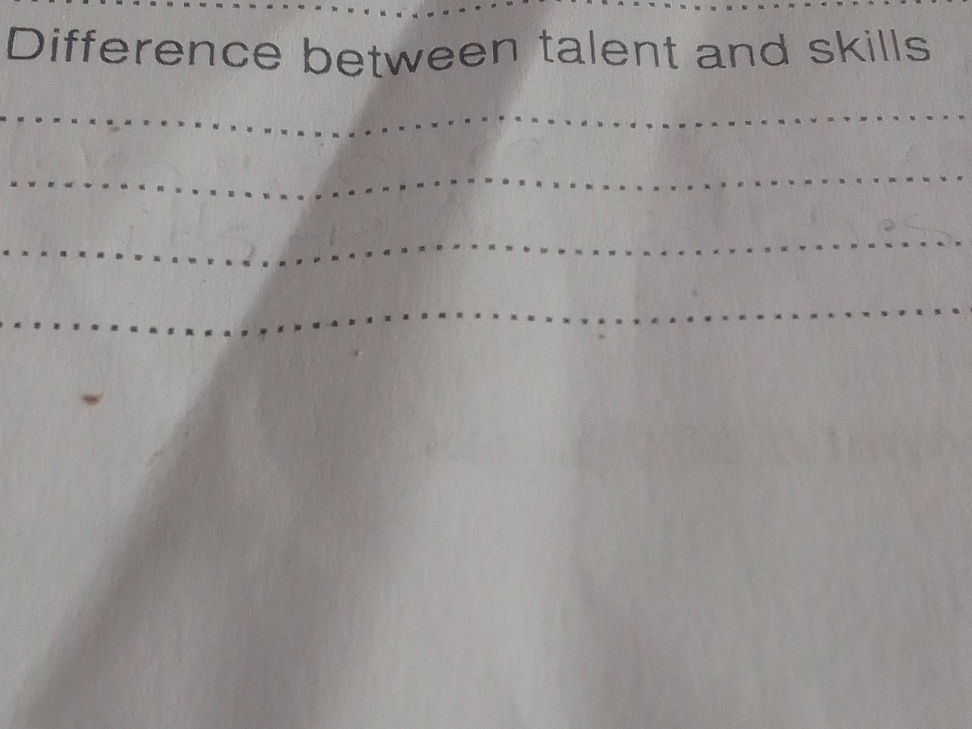 Talent vs Skills: Key Differences Explained | StudyX