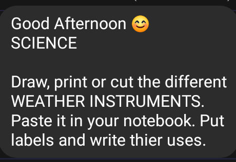 Draw, print or cut the different WEATHER | StudyX