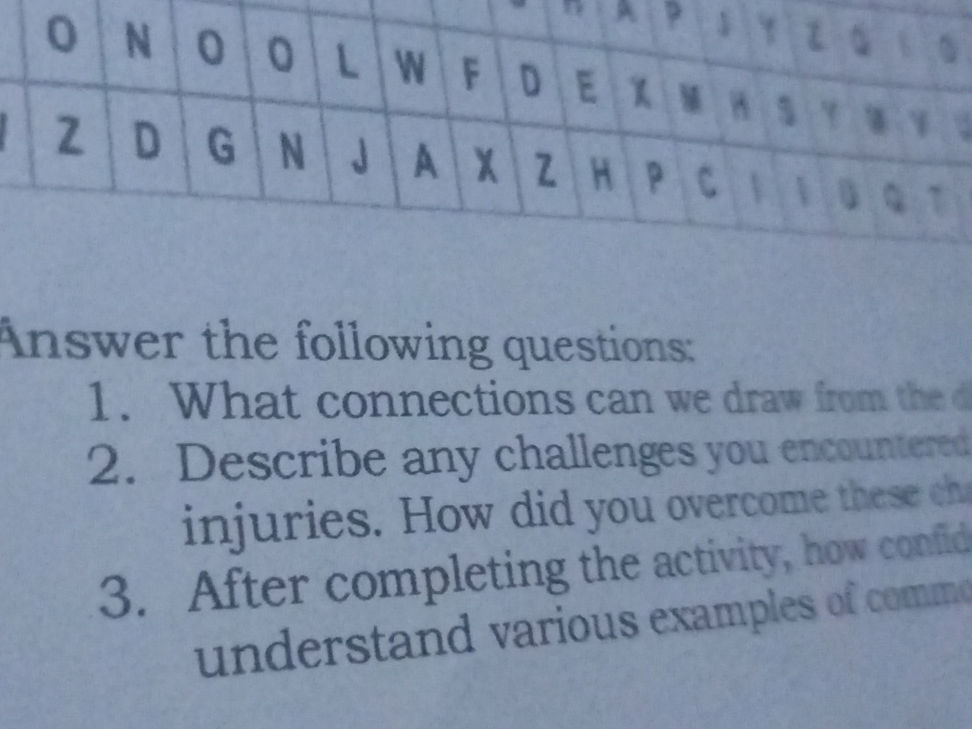Answer the following questions: 1. What | StudyX