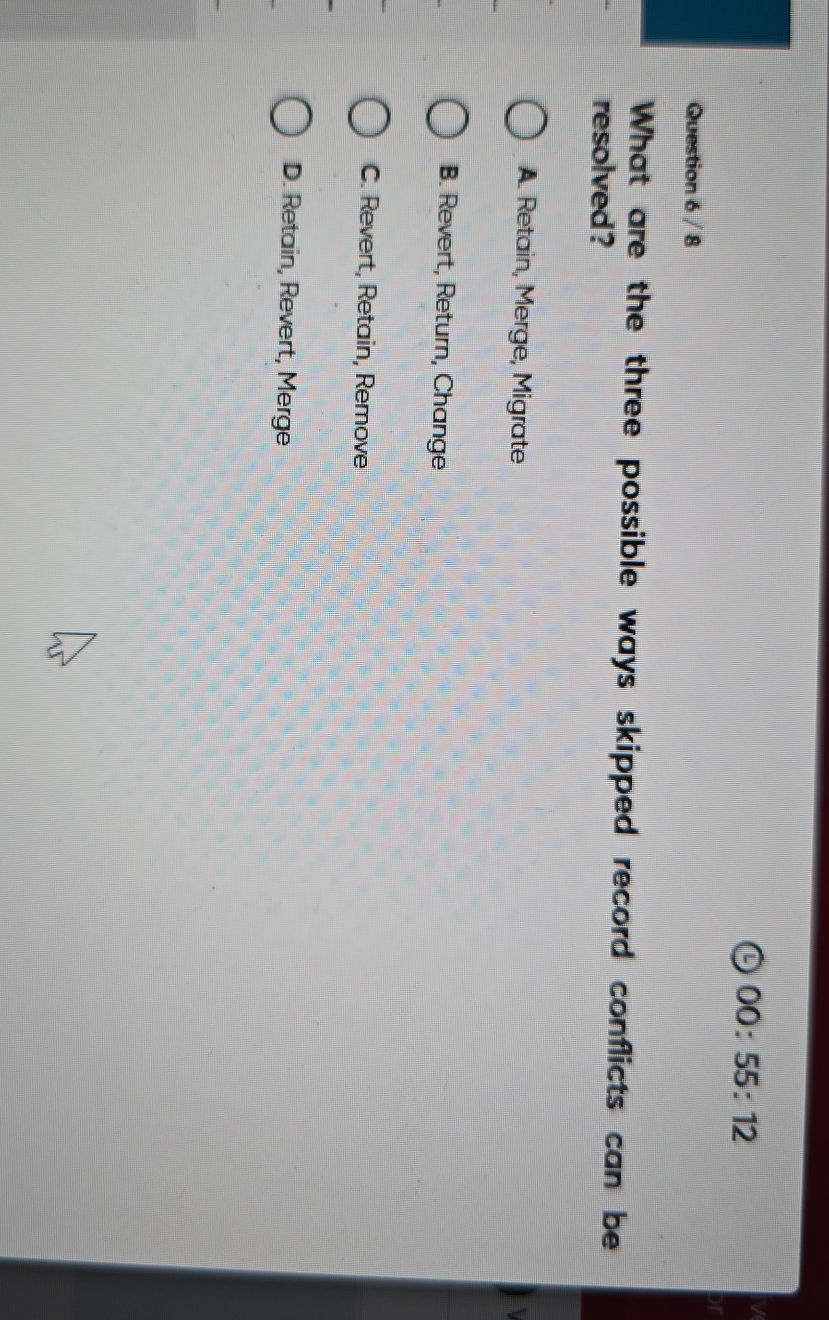 What are the three possible ways skipped | StudyX