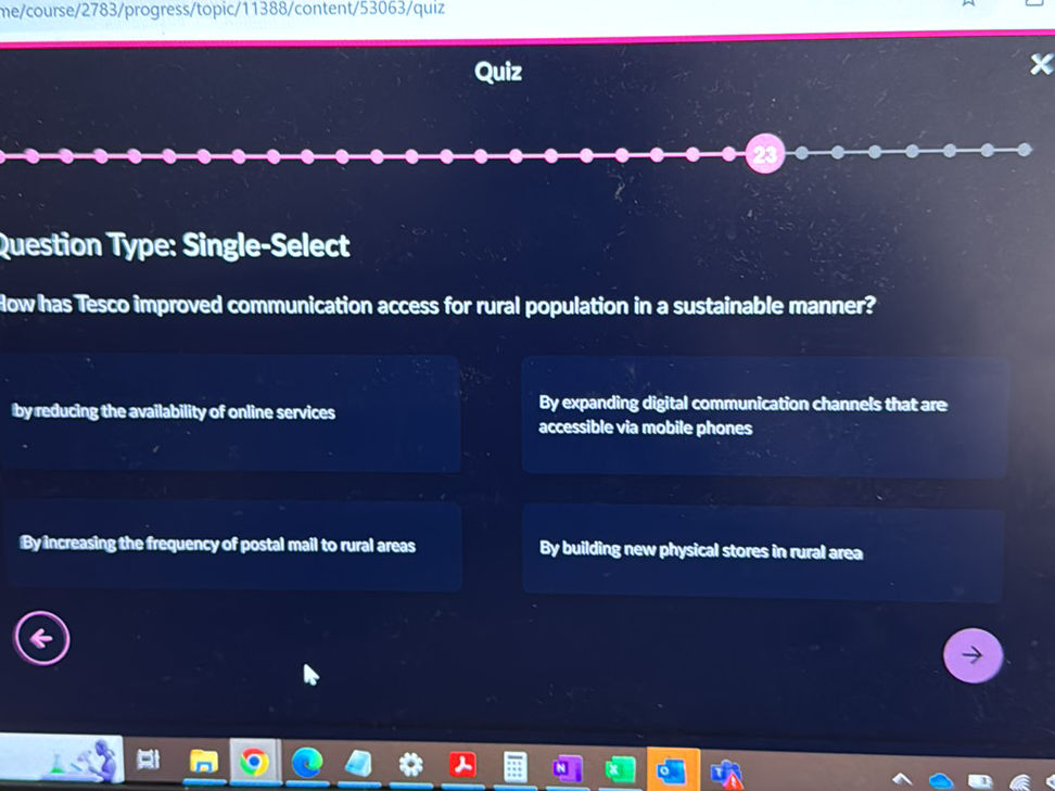 How has Tesco improved communication access | StudyX