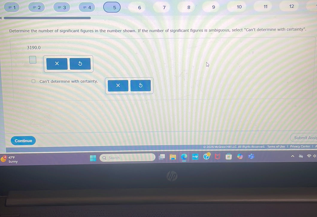 Determine the number of significant figures | StudyX