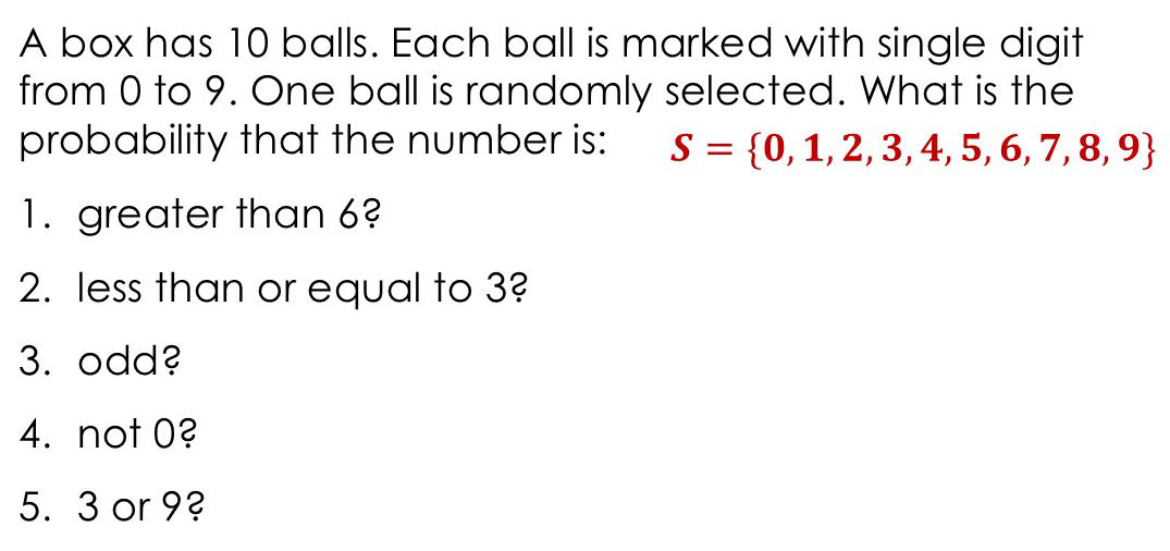 A box has 10 balls. Each ball is marked with | StudyX