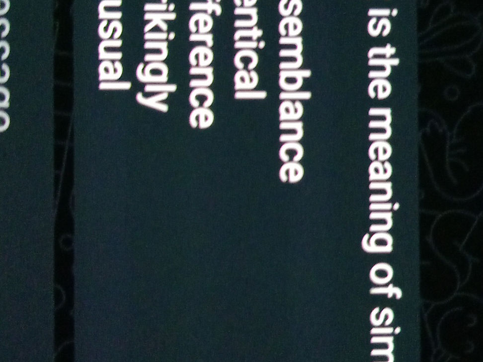 What is the meaning of semblance? | StudyX