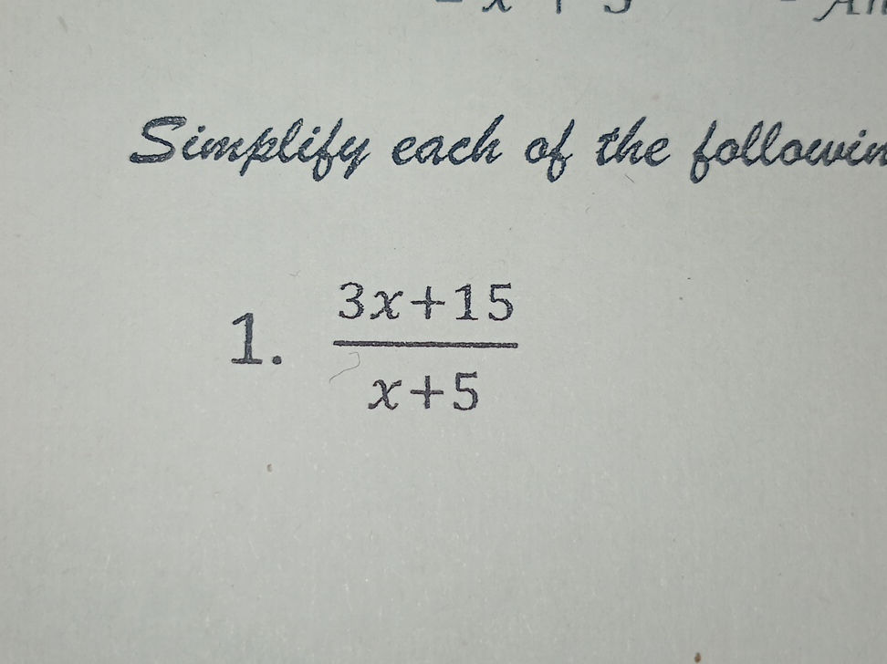 Simplify each of the following. 1. $ | StudyX
