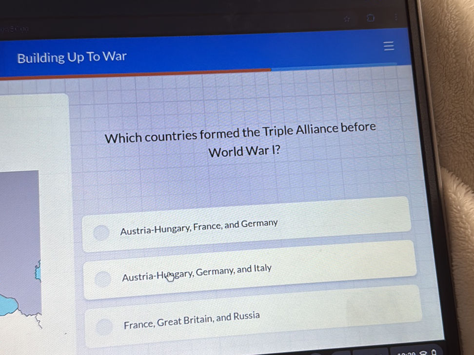 Which countries formed the Triple Alliance | StudyX