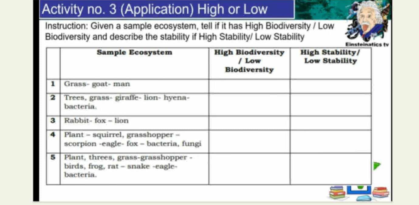 Activity no. 3 (Application) High or Low | StudyX