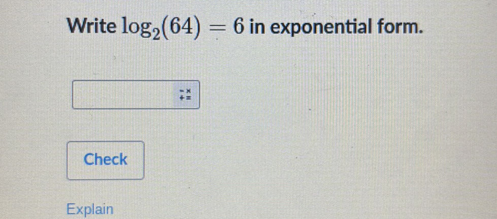 Convert Logarithmic Equation to Exponential | StudyX