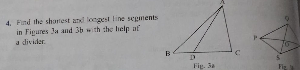 4. Find the shortest and longest line | StudyX