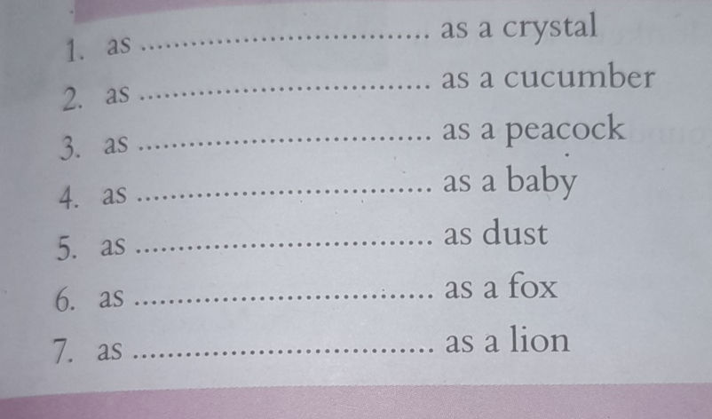 1. as .................................... | StudyX