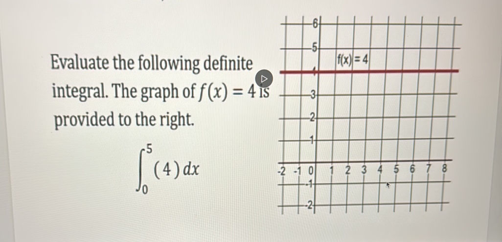 Evaluate the following definite integral. | StudyX