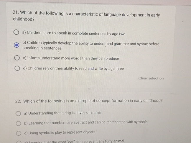 21. Which of the following is a | StudyX