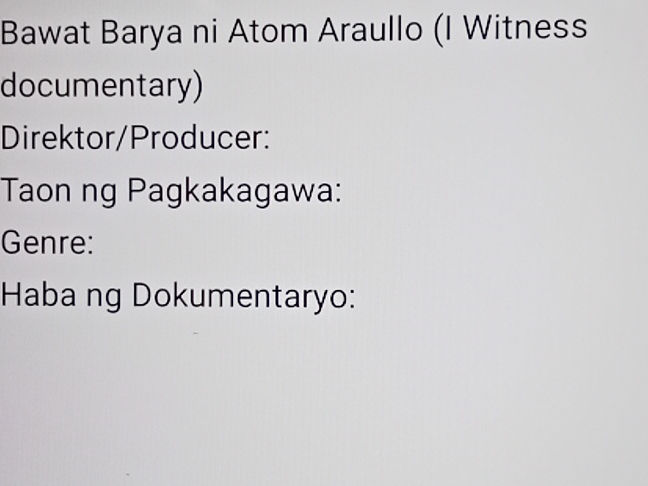 Bawat Barya ni Atom Araullo (I Witness | StudyX