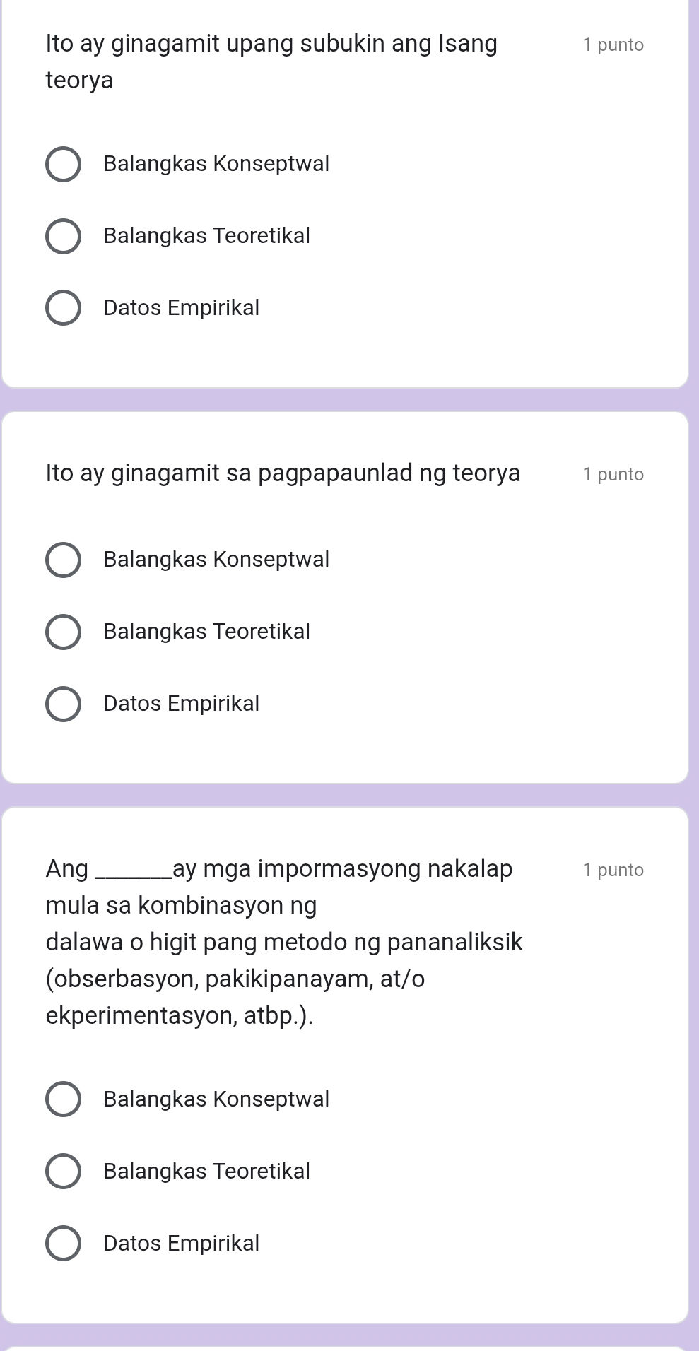 Ito ay ginagamit upang subukin ang Isang | StudyX